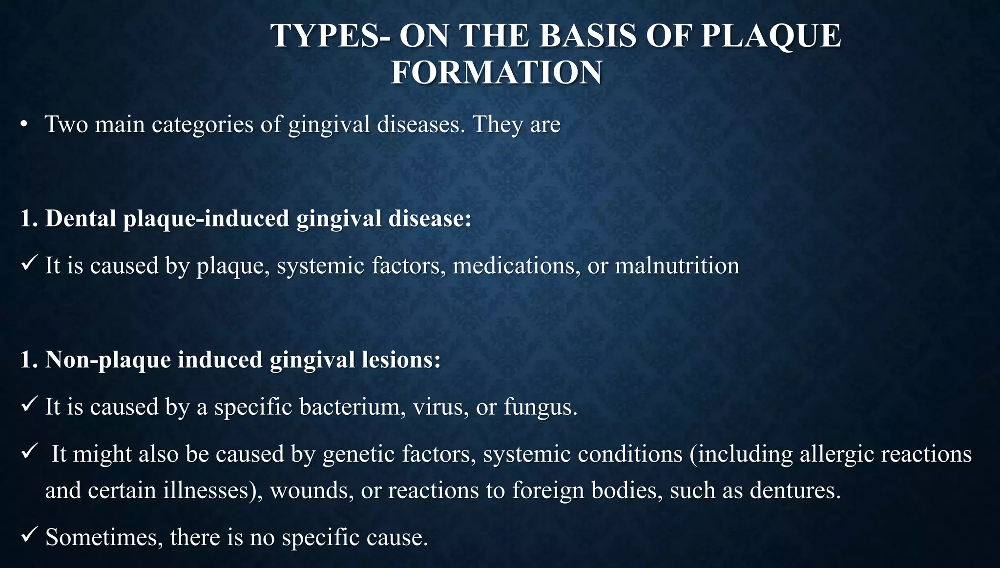Gingivitis | PPTX