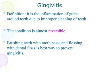 gingivitis for dentistry students .pptx