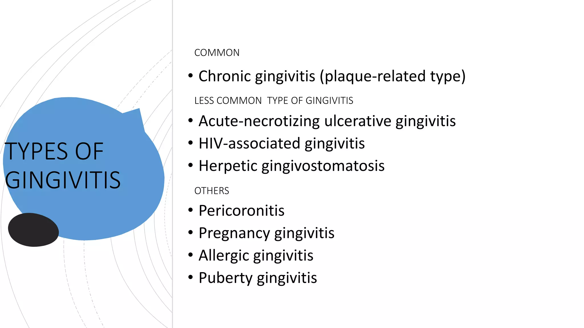 Gingivitis main | PPTX