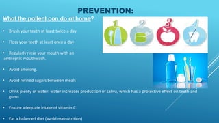 Gingivitis presentation | PPTX