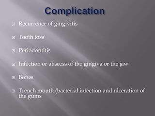 Gingivitis | PPTX