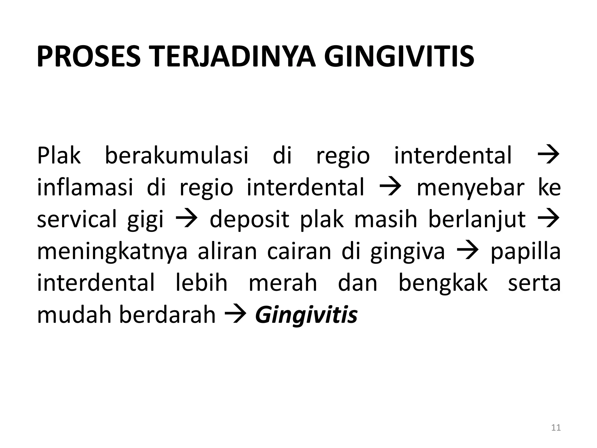 Gingivitis | PPTX