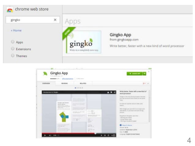Gingko App for Economics