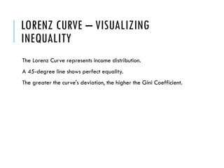 Gini Coefficient Presentation - income inequality pdf | PPT