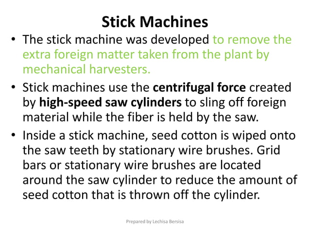 introduction to ginning process and types of machine.pptx