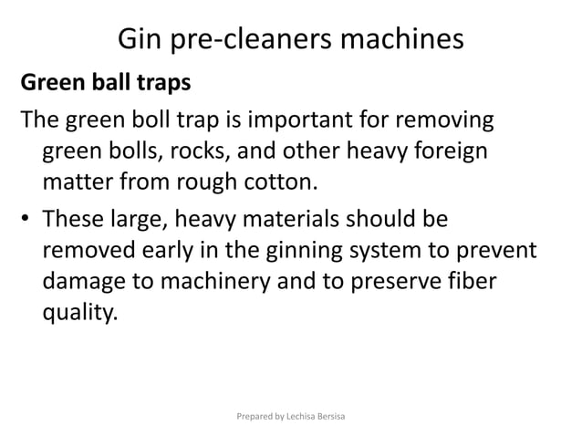 introduction to ginning process and types of machine.pptx