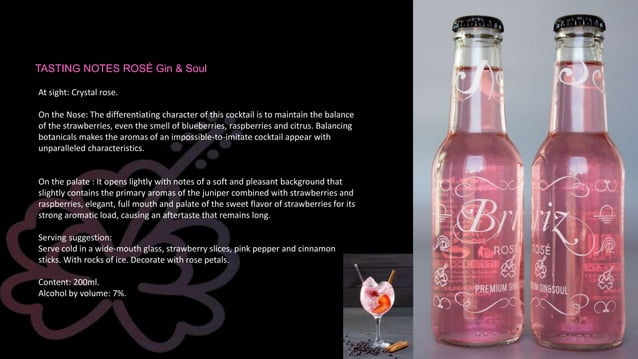 Gins rtd briz drinks | PPT