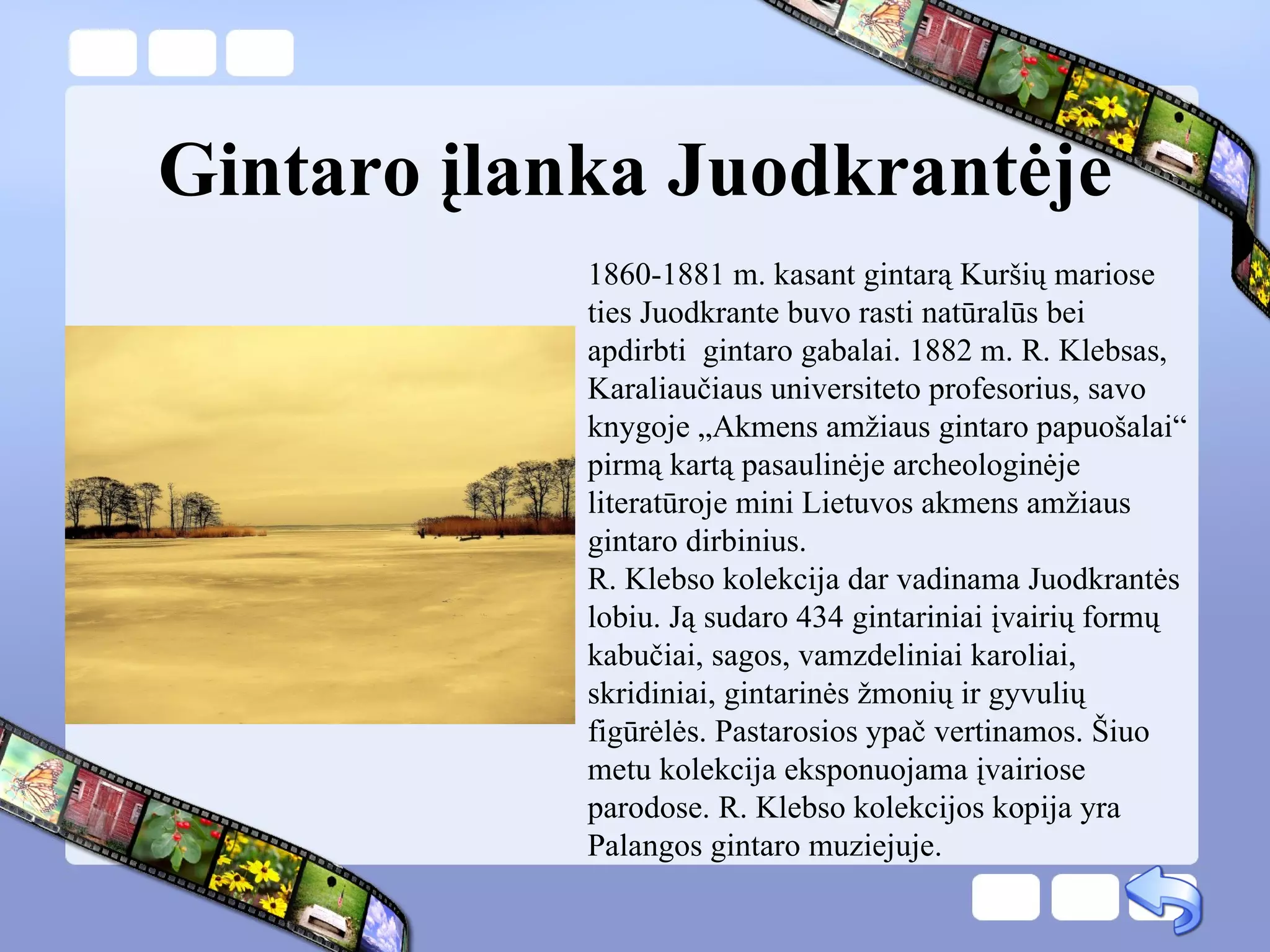 Gintaro kelias | PPT