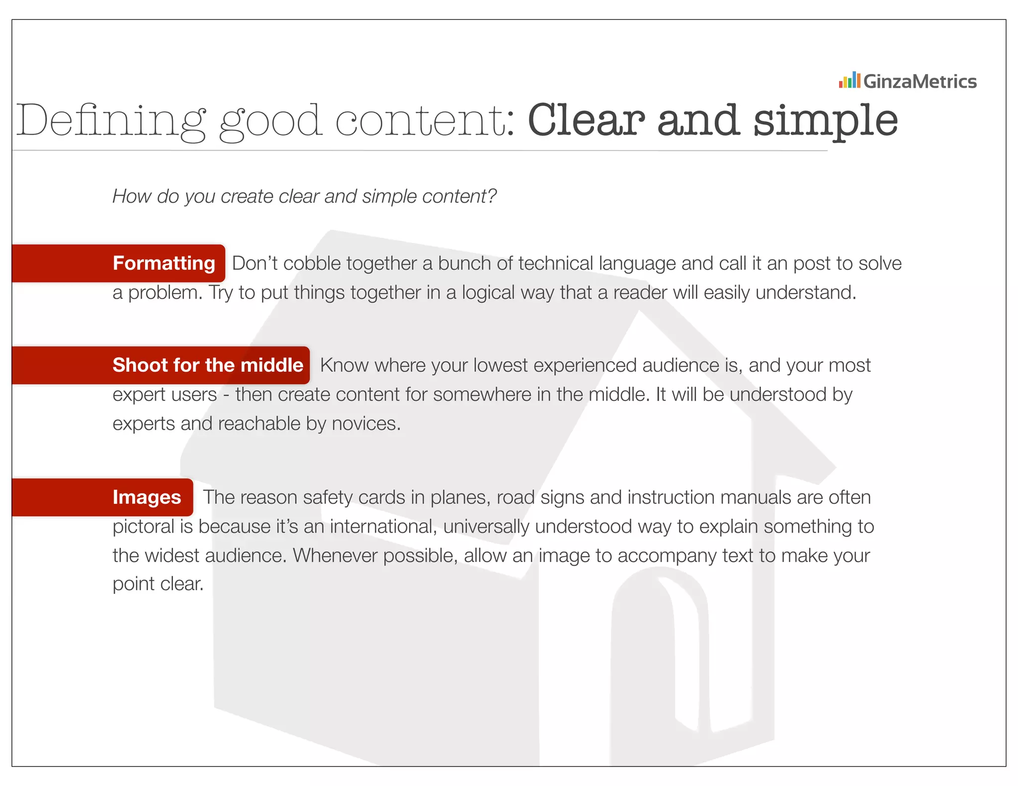 Defining Good Content | PPT