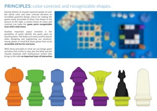 Accessible Games | blind ready, social and educational activities | PDF