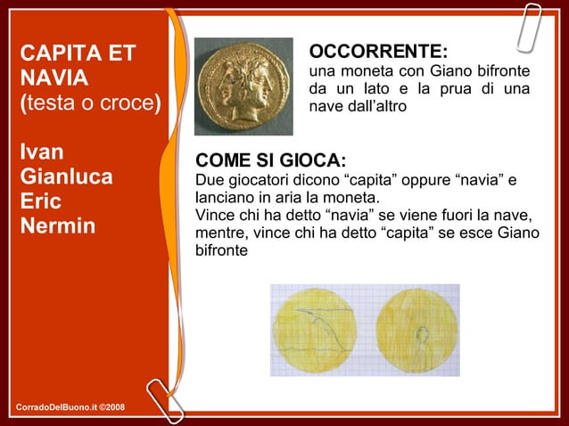 Giochi Antica Roma | PPT