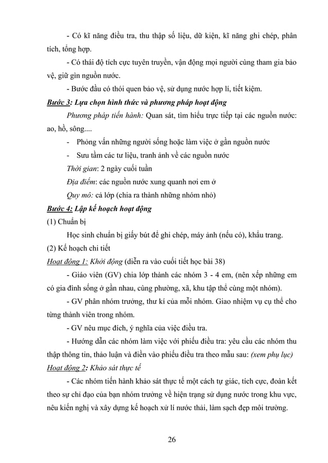 Giáo dục môi trường qua các hoạt động ngoại khoá môn TNXH cho học sinh lớp 3.pdf