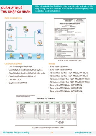 Giới thiệu phần mềm kế toán Fast Accounting 11. Bản đầy đủ | PDF