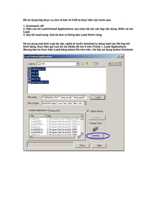 Gioi Thieu Ve Autolisp | PPT