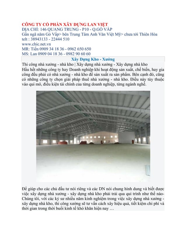 Gioi thieu cong ty chuyen tu van thiet | PDF