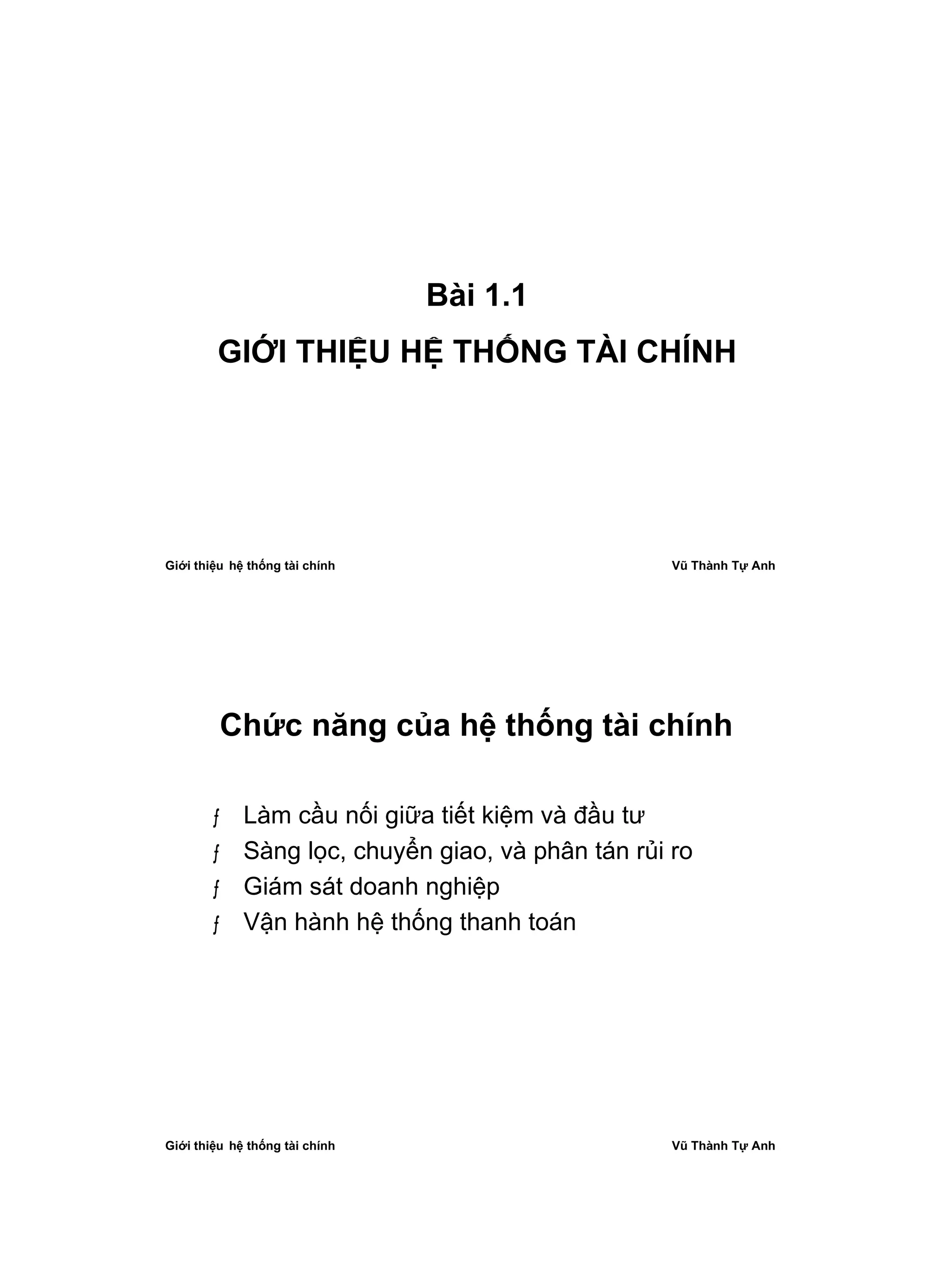 Gioi Thieu He Thong Tai Chinh | DOC