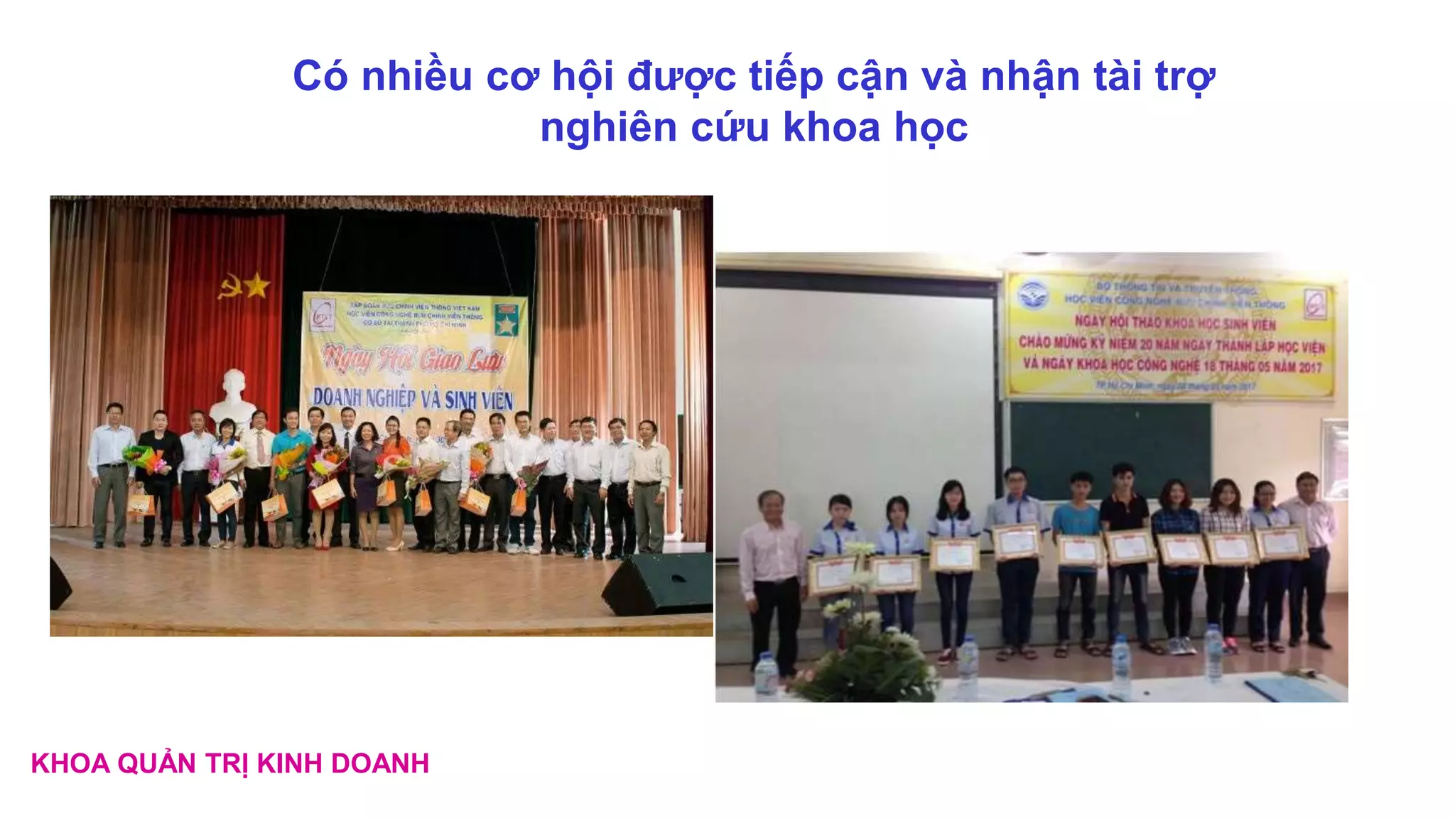 Gioi thieu khoa qtkd2 PTITHCM | PPTX