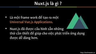 Giới thiệu Nuxt.js