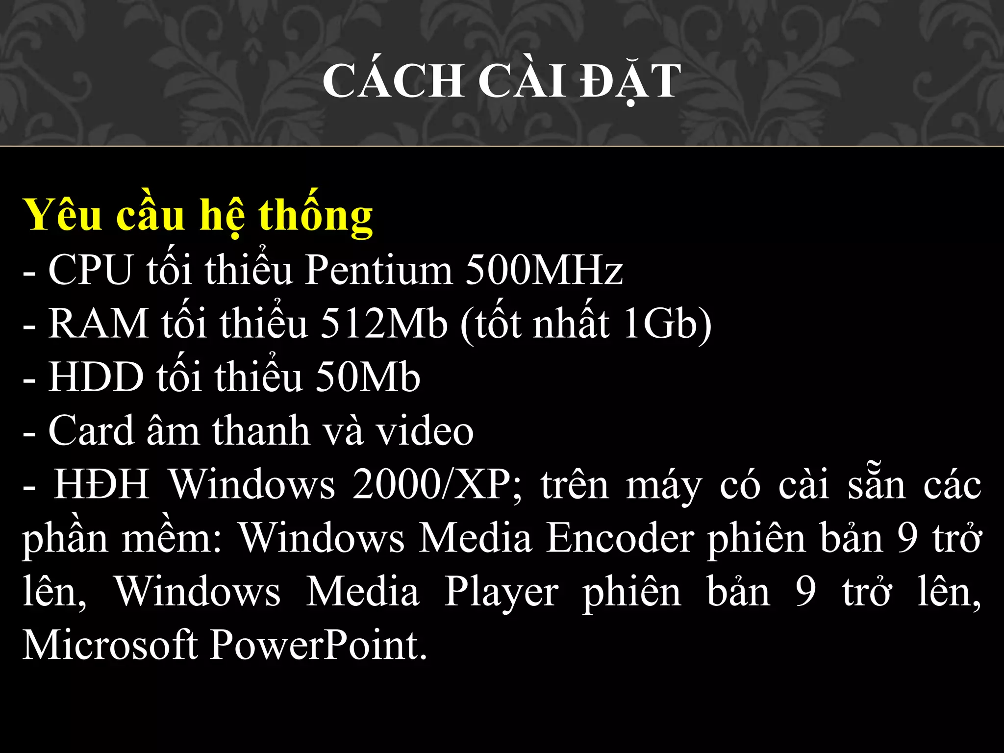 Gioi thieu phan mem lecture maker | PPT