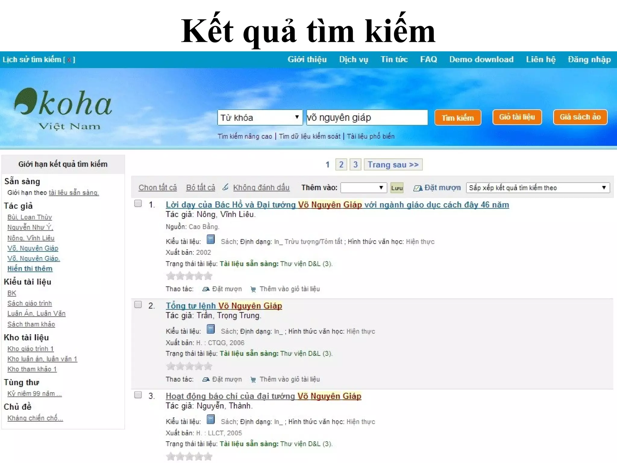 Gioi thieu pm quan ly thu vien koha | PPT