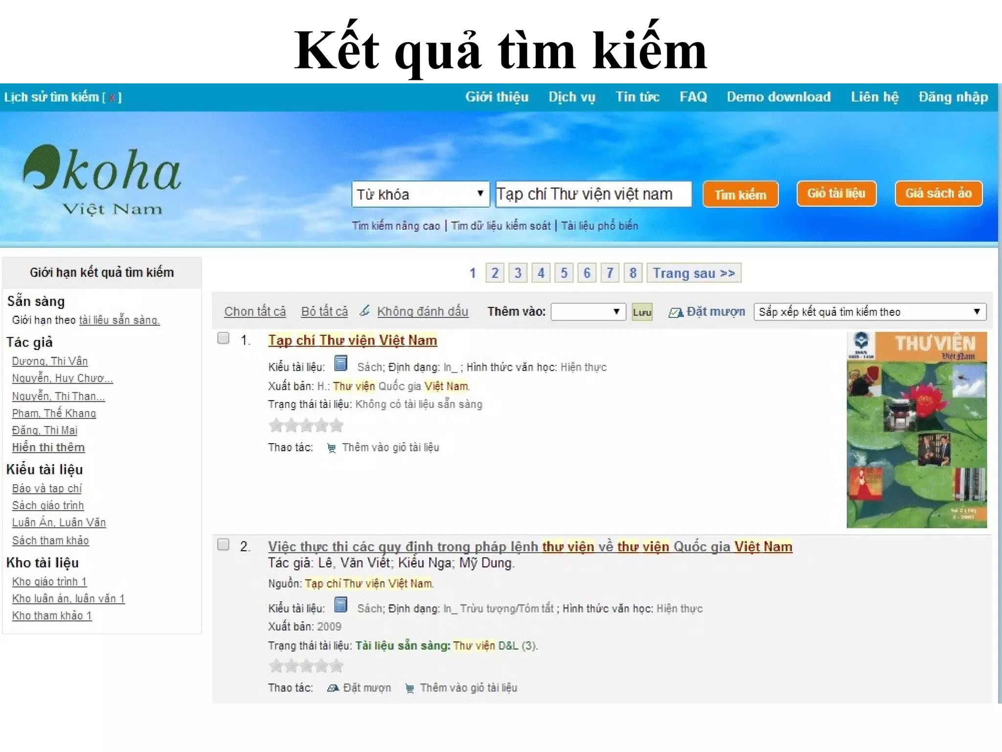 Gioi thieu pm quan ly thu vien koha | PPT