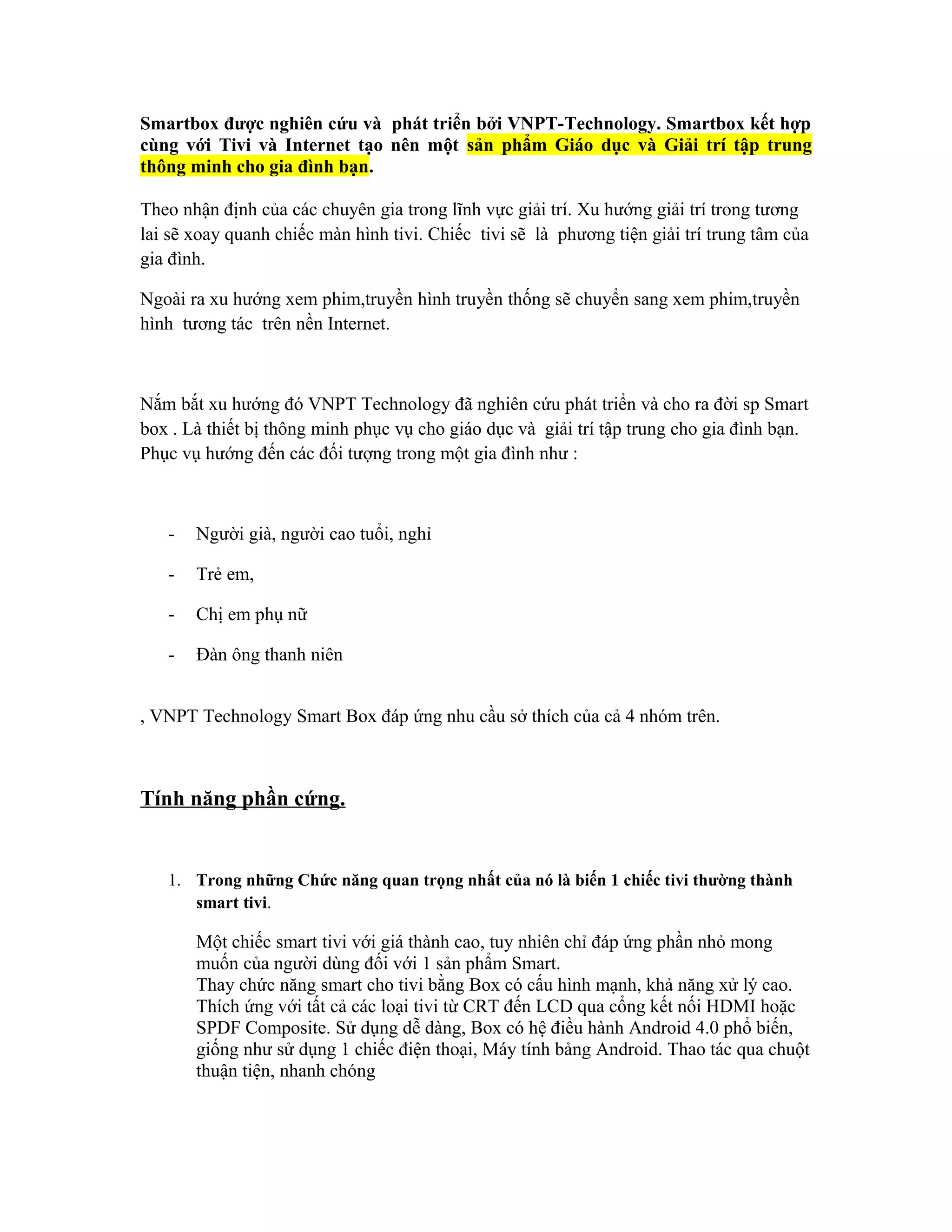 Gioi thieu smartbox | DOC