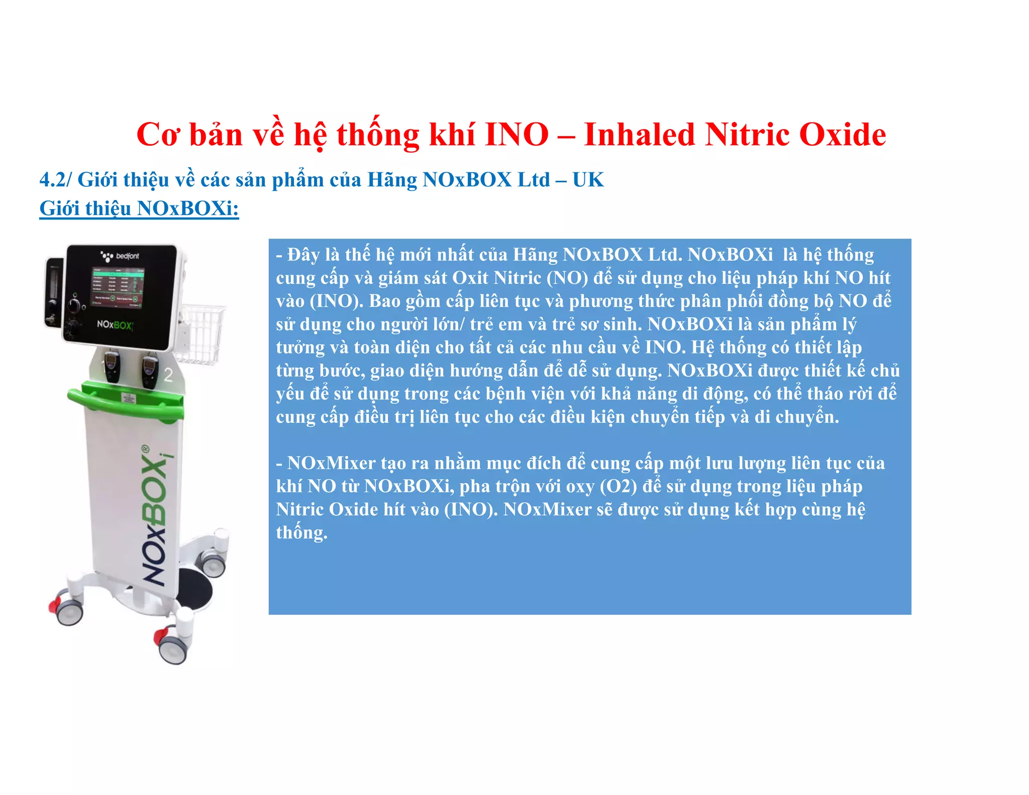 Gioi thieu ve he thong khi tho INO cua NOxBOX Ltd | PDF