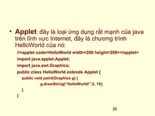 Gioi thieu ve_java | PPT