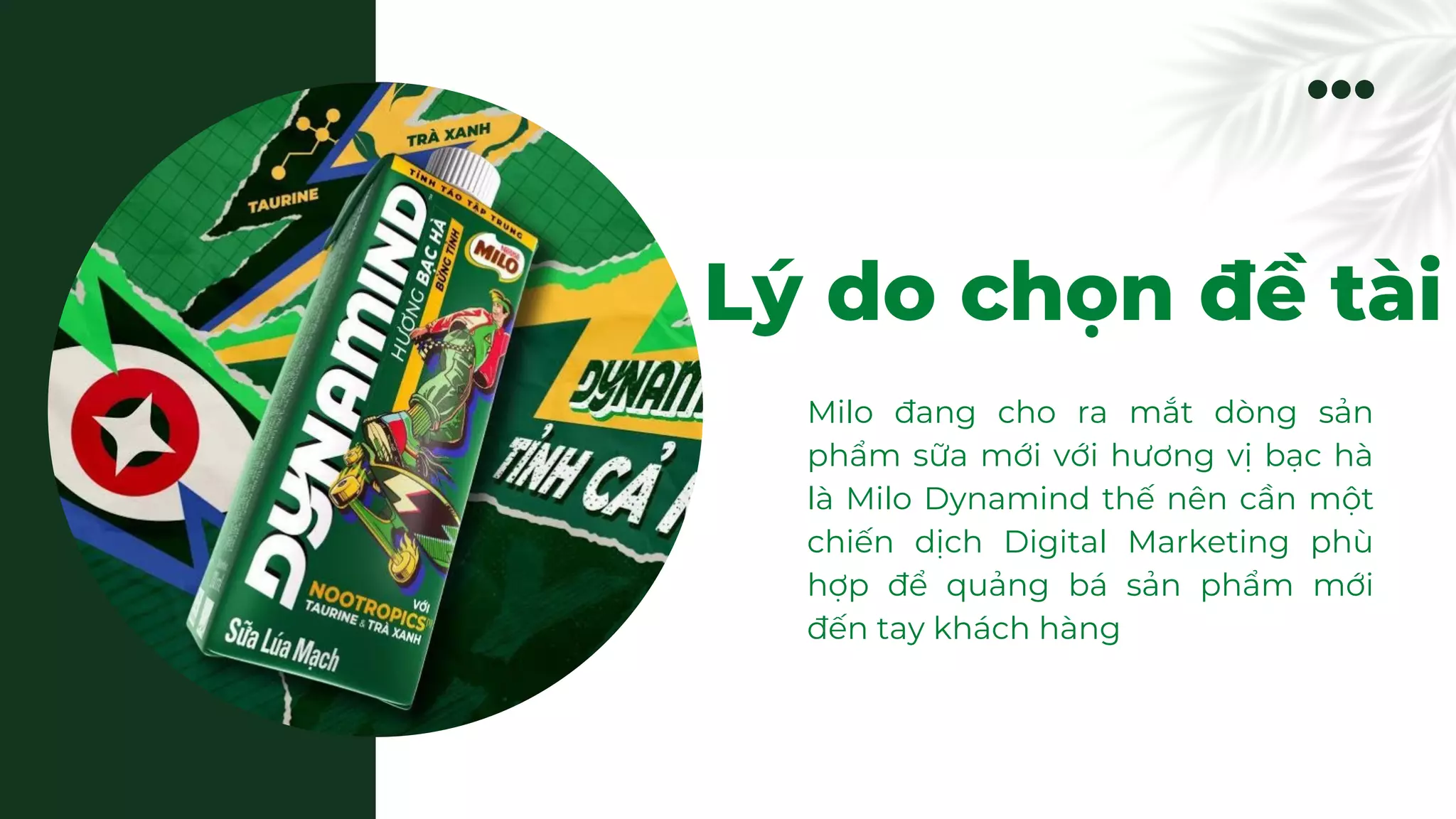Giới thiệu về Milo Việt Nam - Đinh Lê Hoàng Ngọc - Enter Design - Học ...