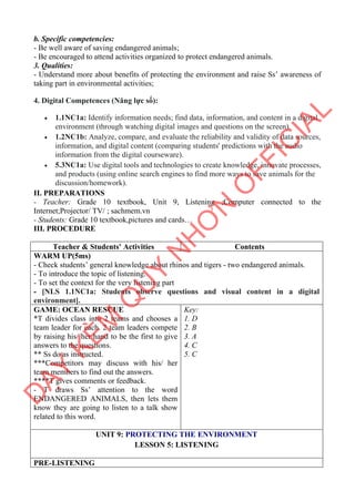 GIÁO ÁN KẾ HOẠCH BÀI DẠY NĂNG LỰC SỐ MÔN TIẾNG ANH LỚP 10 CẢ NĂM - GLOBAL SUCCESS THEO CÔNG VĂN ...