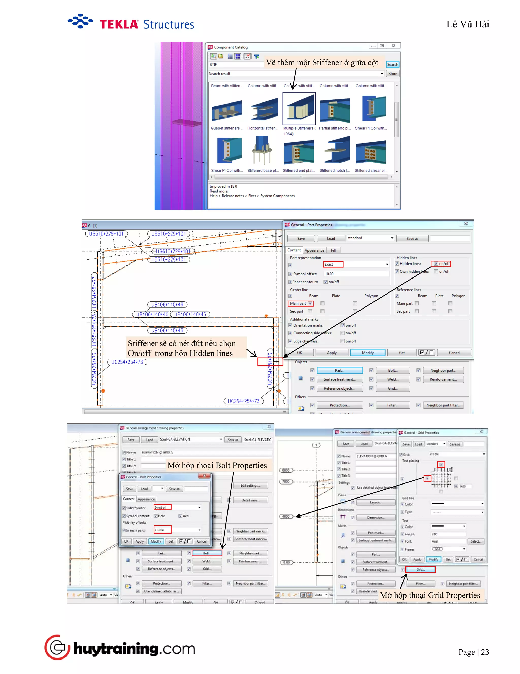 Giáo án Tekla Structures | PDF