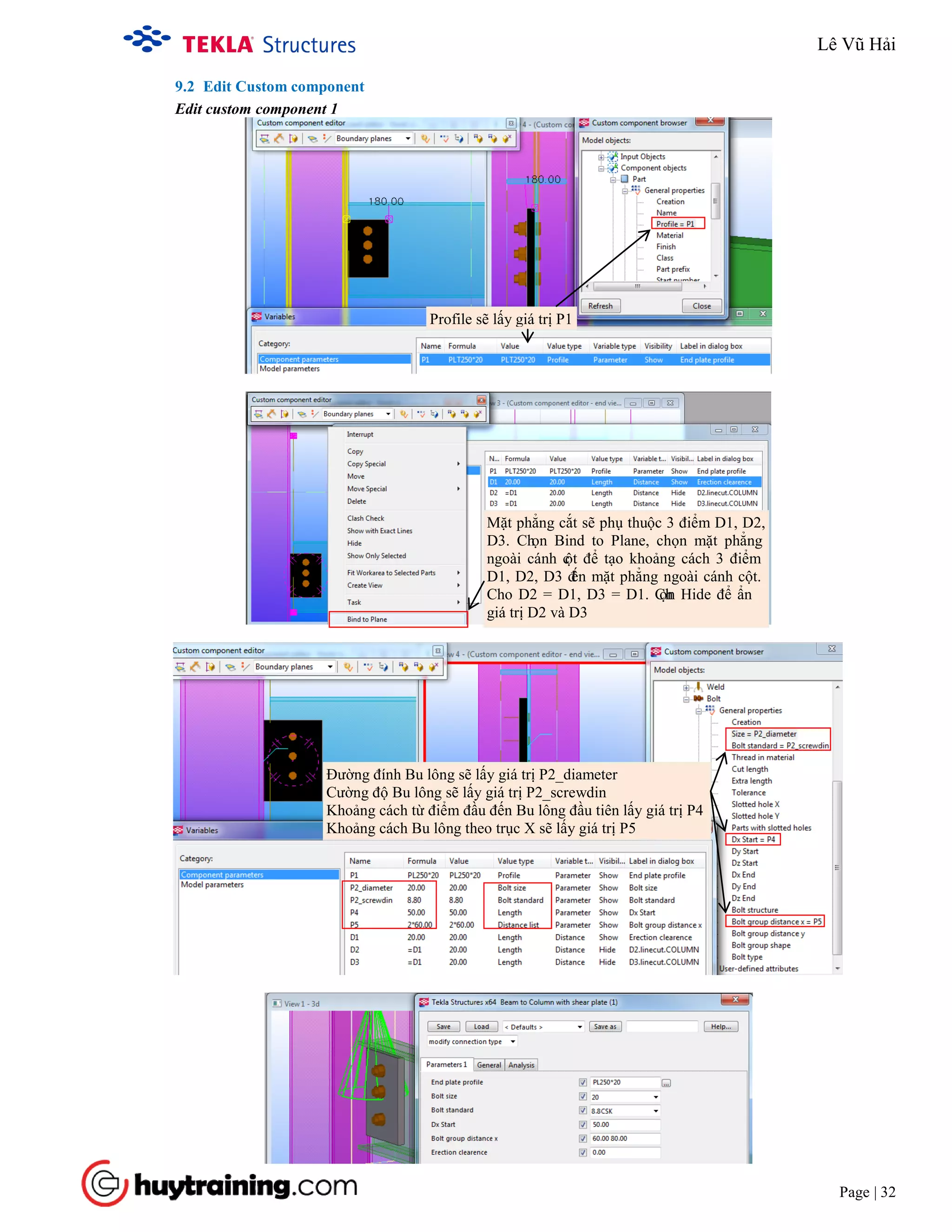 Giáo án Tekla Structures | PDF