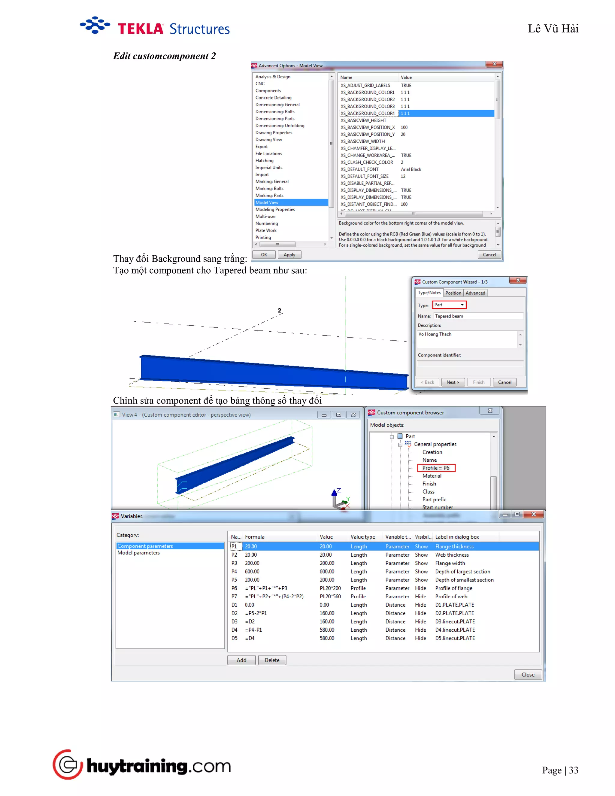 Giáo án Tekla Structures | PDF