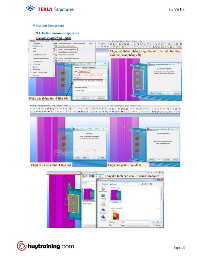 Giáo án Tekla Structures | PDF