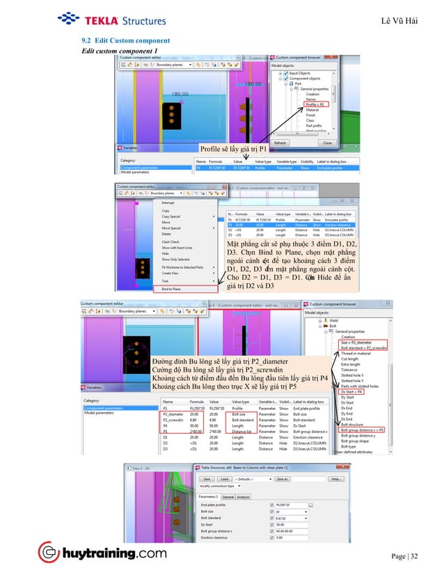 Giáo án Tekla Structures | PDF