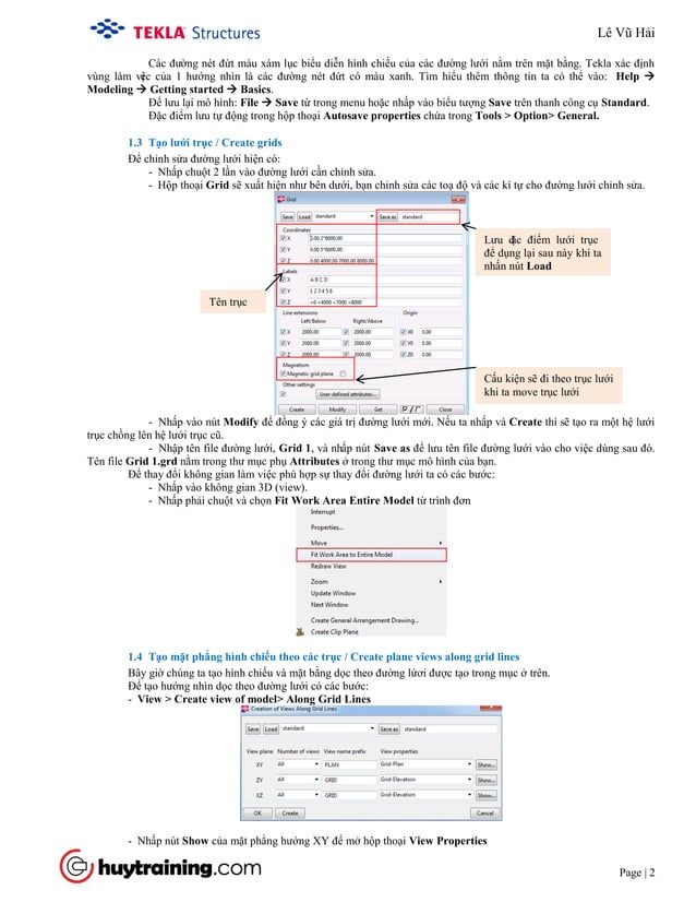 Giáo án Tekla Structures | PDF