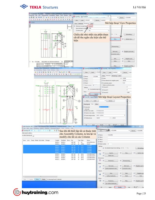 Giáo án Tekla Structures | PDF