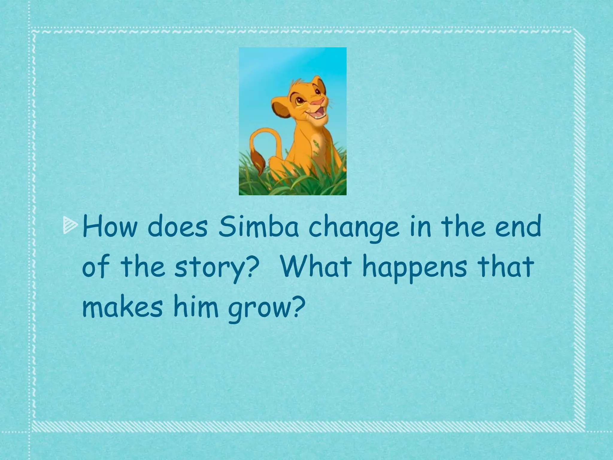 Springboard Lesson on Characterization | KEY