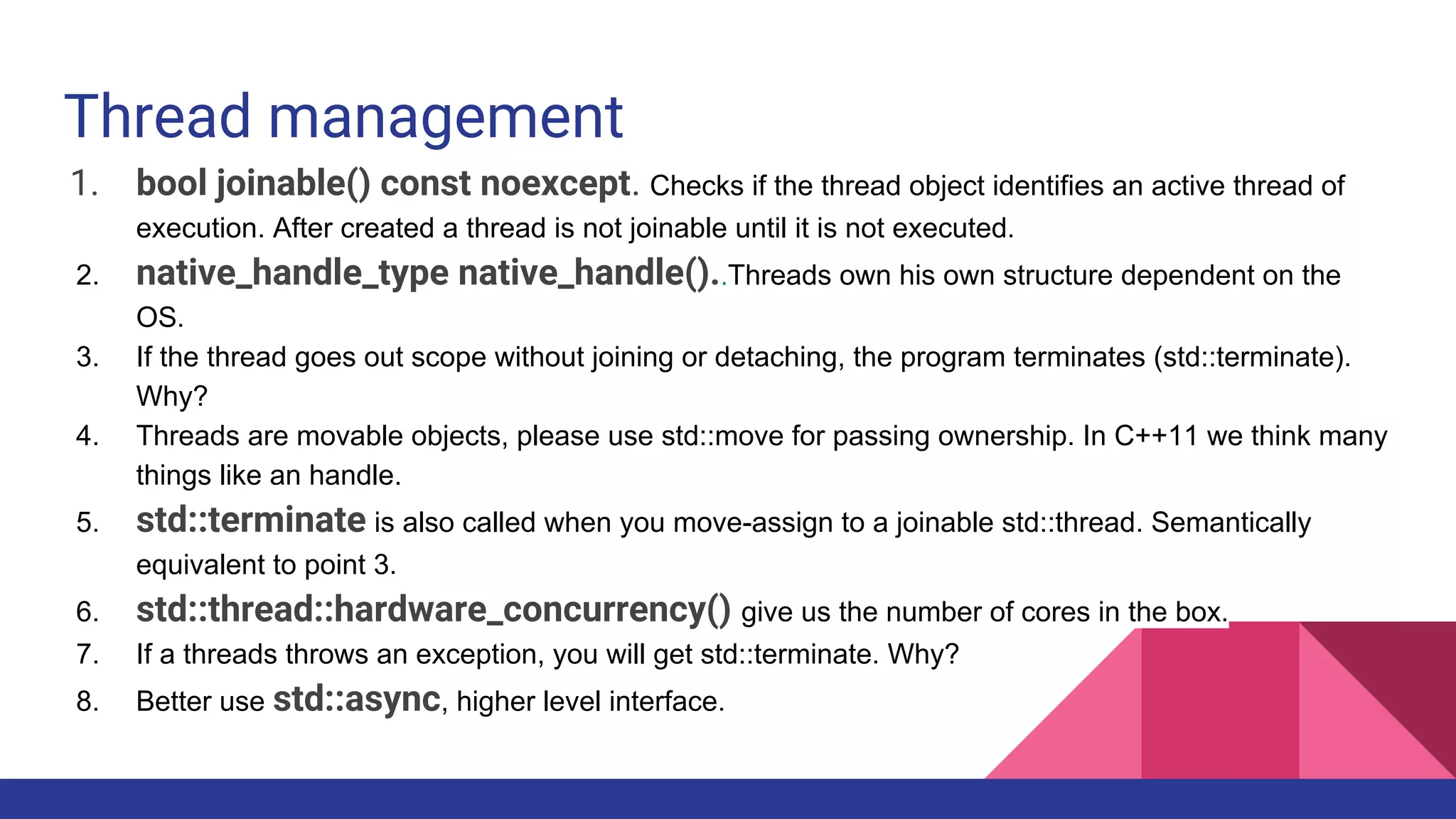 Giorgio zoppi cpp11concurrency | PDF | Programming Languages | Computing