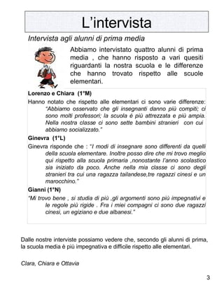 giornalino3M, primo numero | PPT