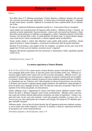 Cortese's news gennaio | PDF