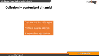 Mini Corso Java - Parte 3 | PPT