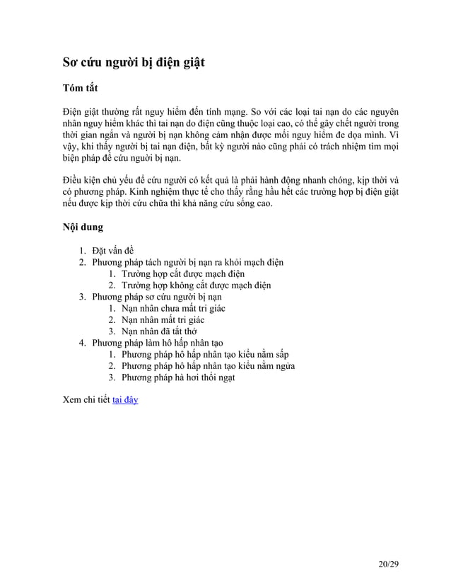 Giáo trình an toàn điện-hay | PDF