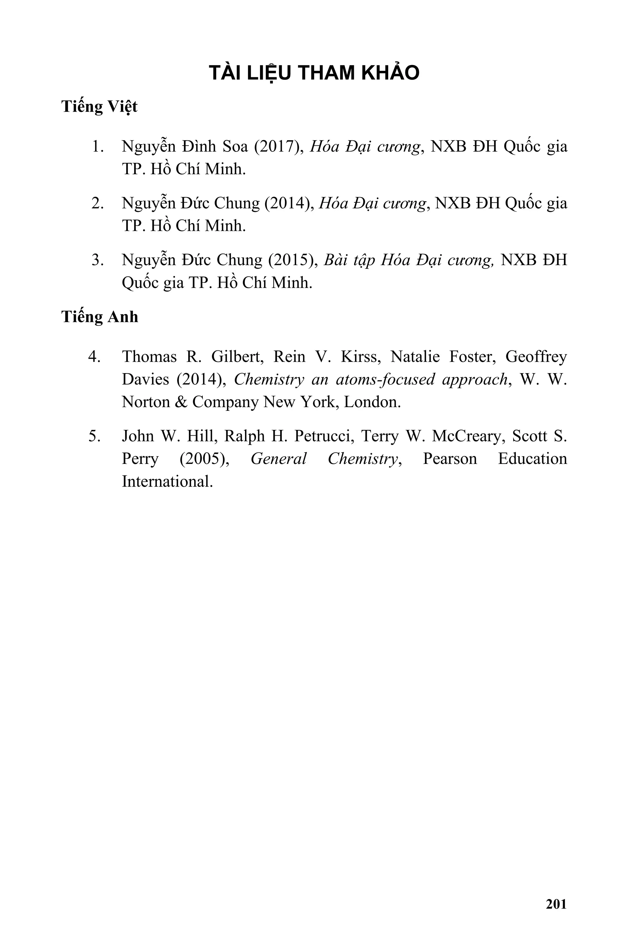 Giáo trình Bài tập Hóa đại cương - Huỳnh Nguyễn Anh Tuấn (Ch.b), Đặng ...