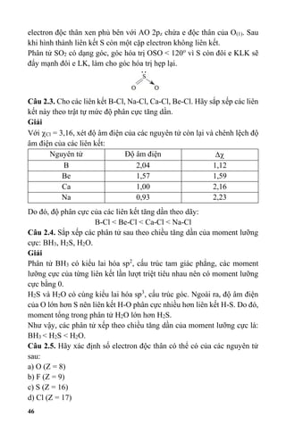 Giáo trình Bài tập Hóa đại cương - Huỳnh Nguyễn Anh Tuấn (Ch.b), Đặng Đình Khôi, Võ Thị Thu Như ...