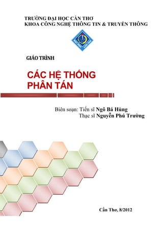 Giáo trình các hệ thống phân tán - Trường ĐH Cần Thơ.pdf