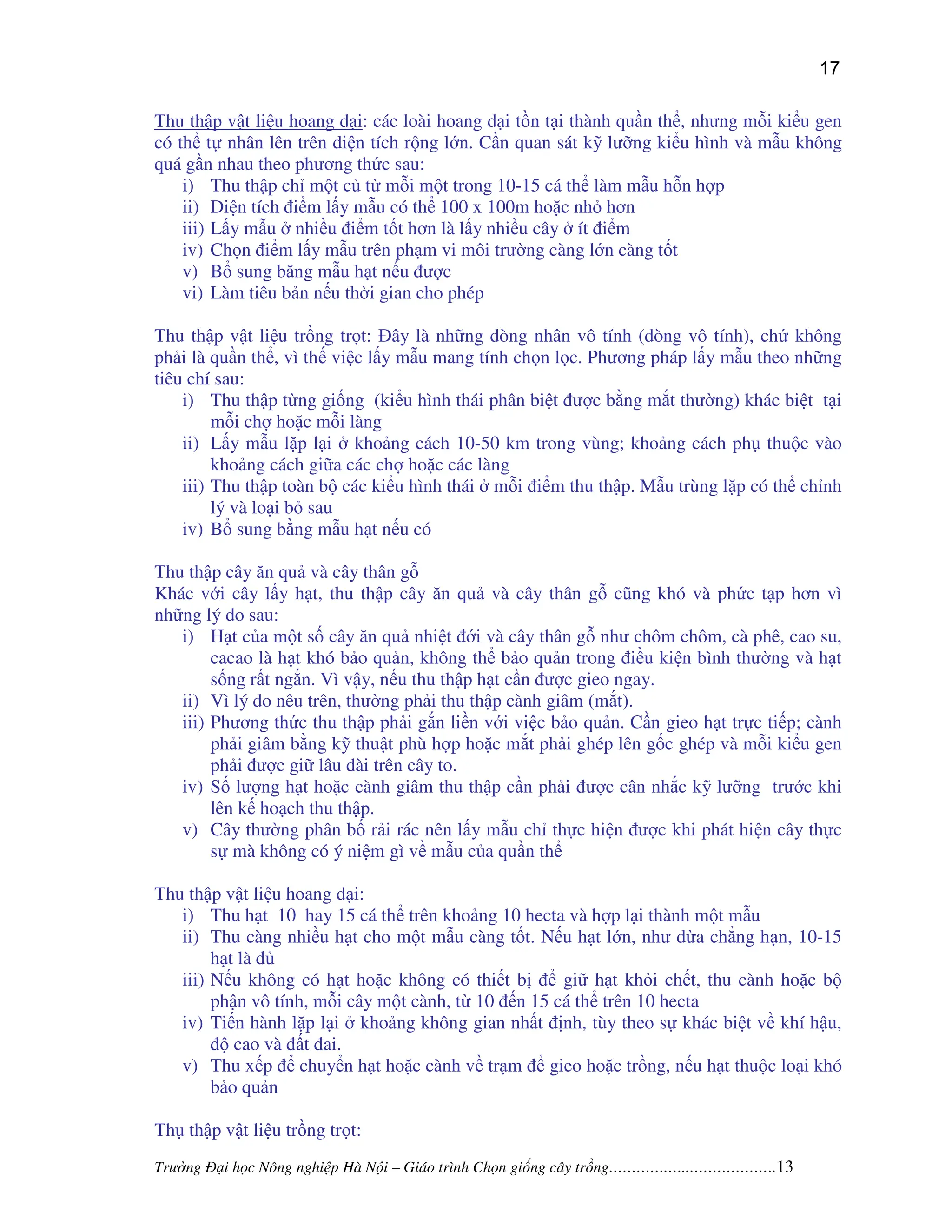 Giáo trình chọn giống cây trồng - PGS.TS Nguyễn Văn Hoan;PGS.TS Vũ Đình Hòa;PGS.TS Vũ Văn Liết.pdf