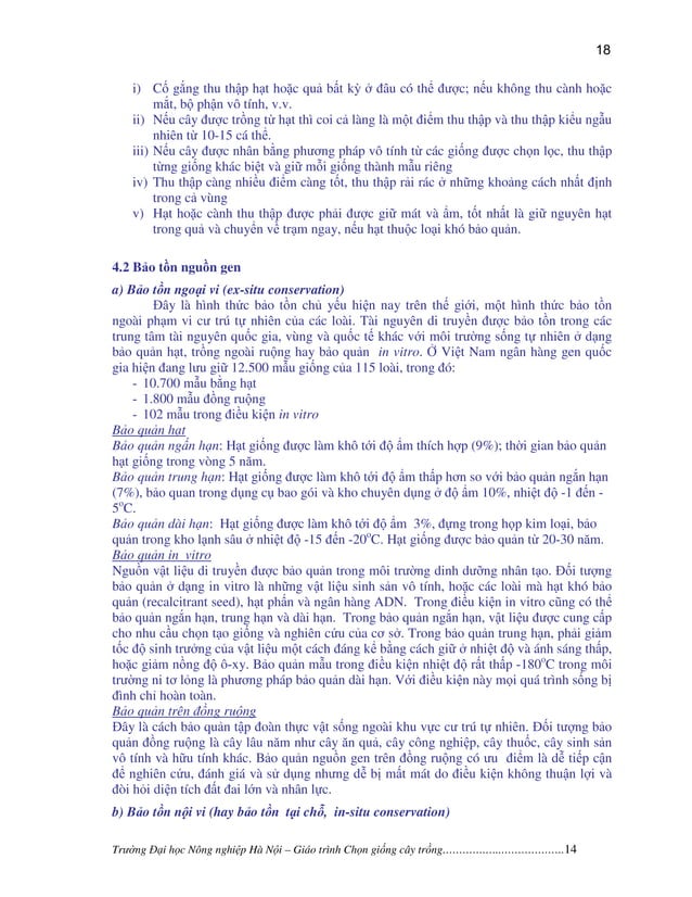 Giáo trình chọn giống cây trồng - PGS.TS Nguyễn Văn Hoan;PGS.TS Vũ Đình Hòa;PGS.TS Vũ Văn Liết.pdf