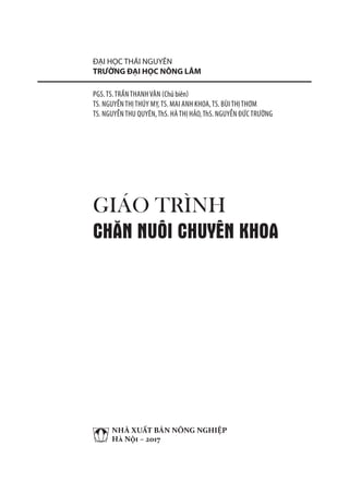 Giáo trình chăn nuôi chuyên khoa - Trần Thanh Vân.pdf