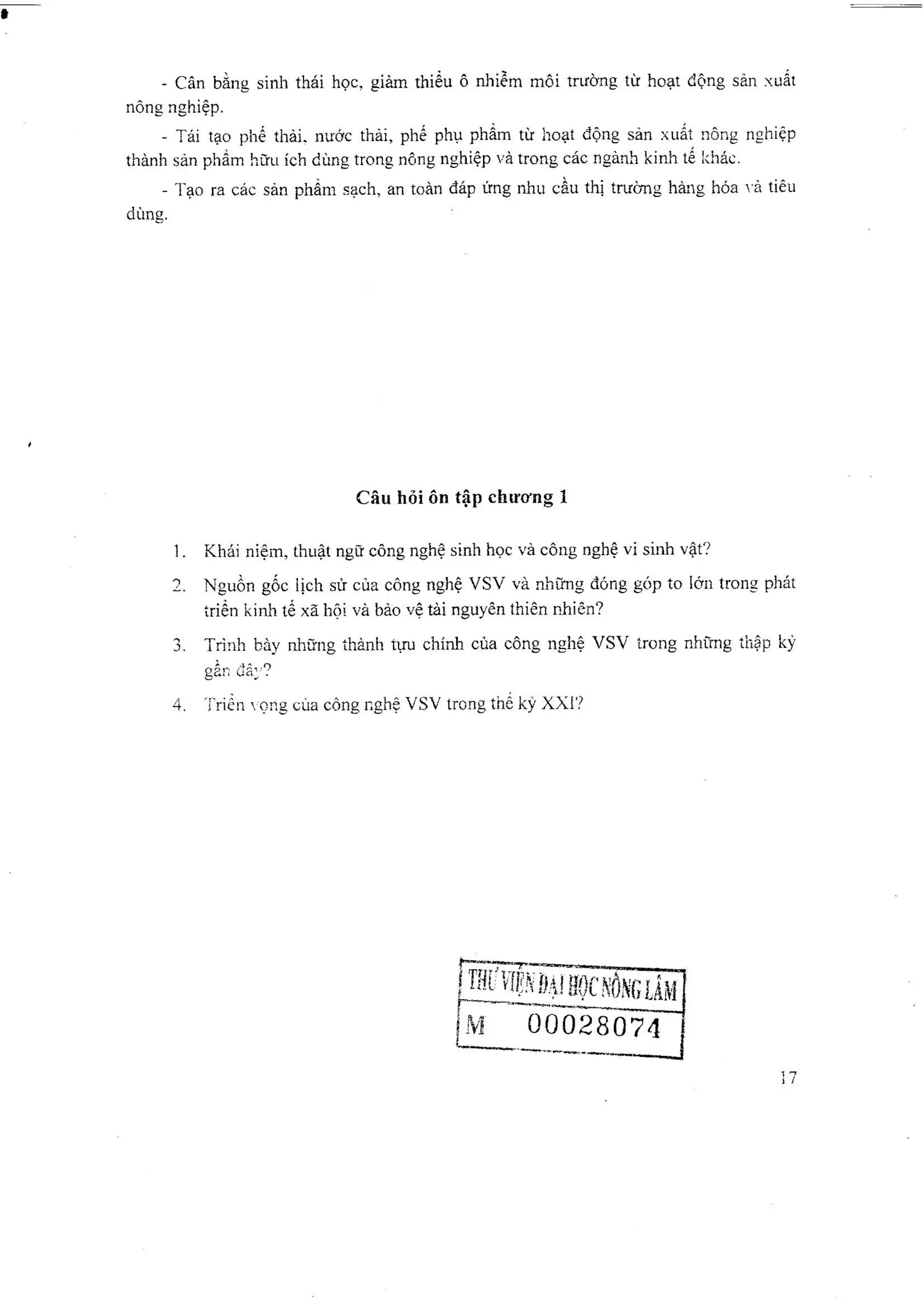 Giáo trình Công nghệ vi sinh vật trong sản xuất nông nghiệp.pdf